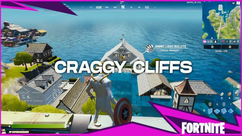 Fortnite - Guía de ubicación para Craggy Cliffs en la temporada 3 del ...