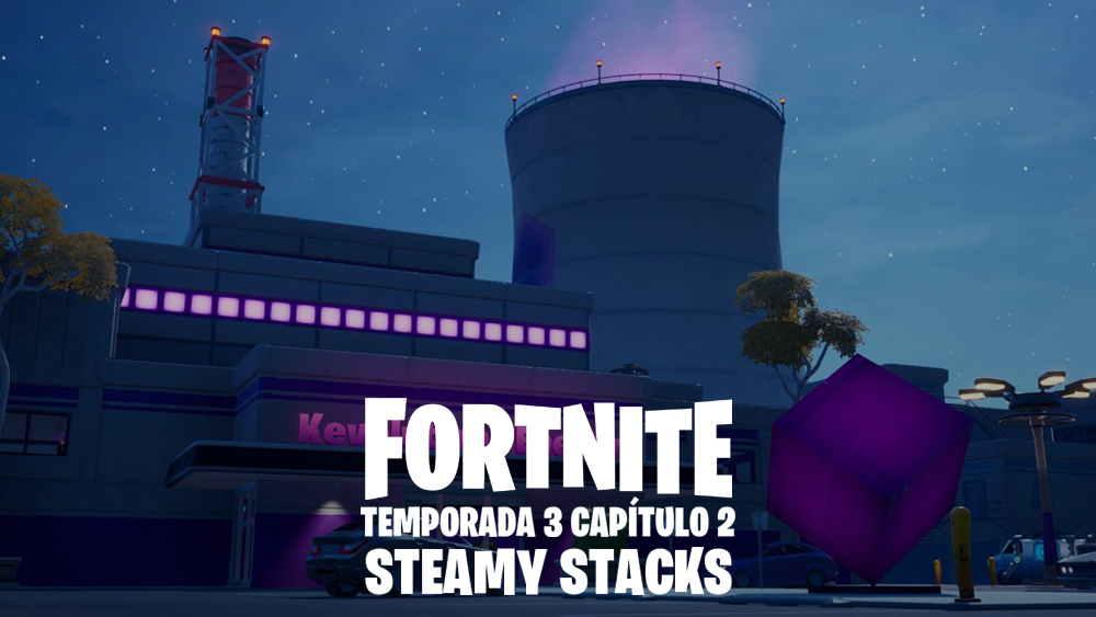 Fortnite - Guía de ubicación para Steamy Stacks en la temporada 3 del ...