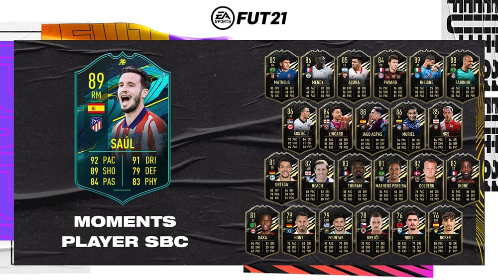 Fifa 21 Guía Para Completar El Sbc De Saúl Ñíguez Player Moments