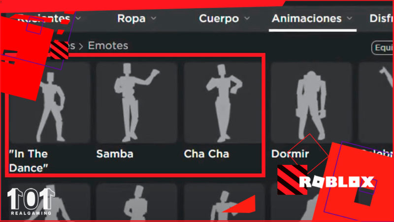 Roblox - ¿Cómo conseguir gratis los emotes In the dance, Samba y Cha ...