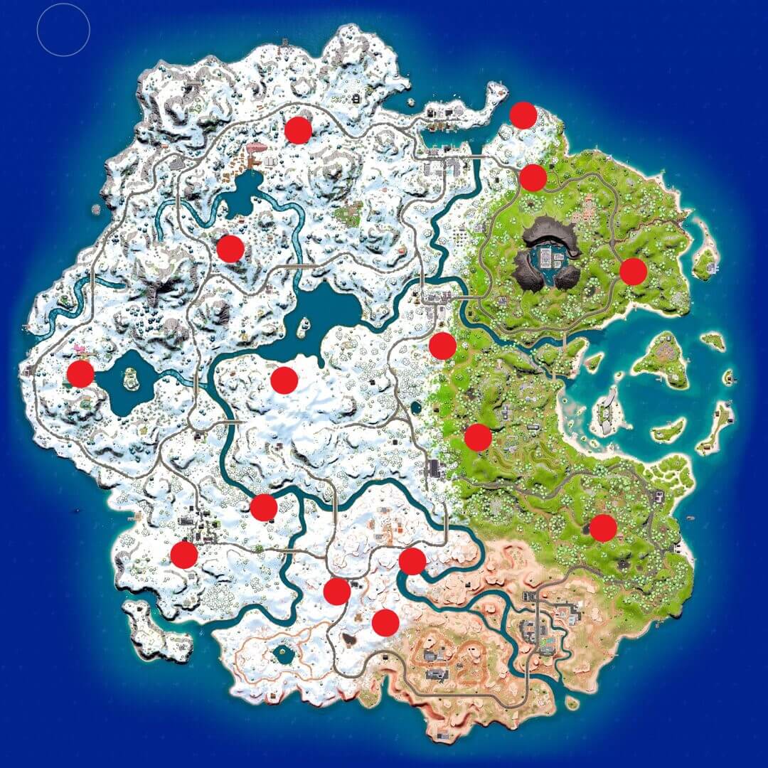 Fortnite - ¿Dónde se encuentran los pollos en el mapa de la temporada 1 ...