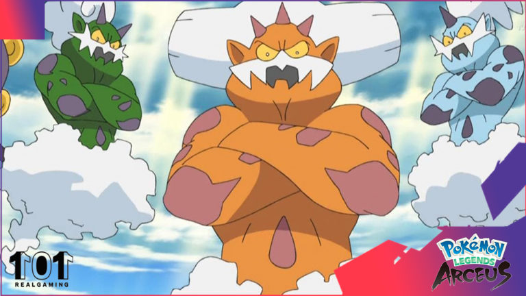 Pokémon Legends Arceus – Cómo conseguir a Tornadus, Thundurus y Landorus | realgaming101.es