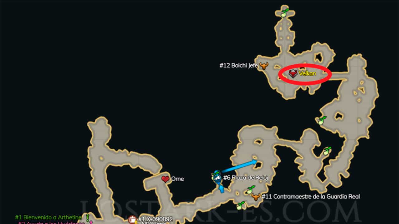 Lost Ark - Dónde encontrar al jefe Velkan | realgaming101.es