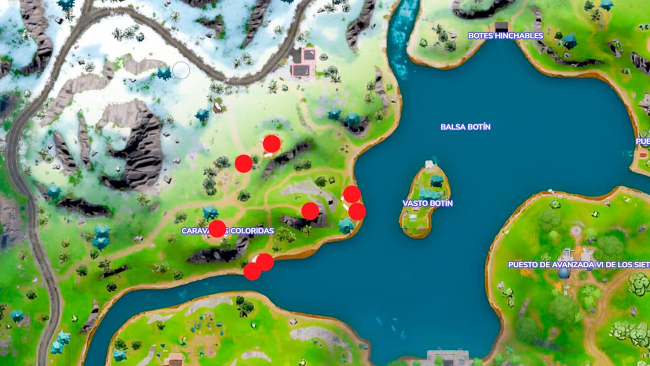 Fortnite - Cómo decorar Mansión Magnífica y Caravanas Coloridas con ...