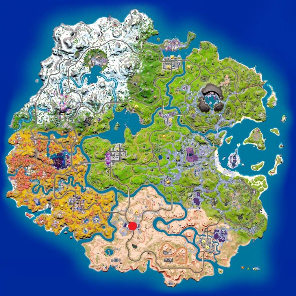 Fortnite - Ubicación de Punkromado en la isla del battle royale ...