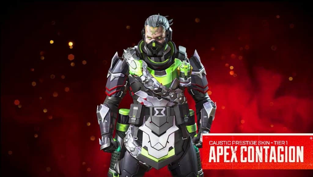 Apex Legends - Cómo conseguir el skin prestigio Contagio Apex de Caustic | RealGaming101.es