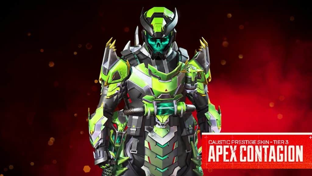 Apex Legends - Cómo conseguir el skin prestigio Contagio Apex de Caustic | RealGaming101.es