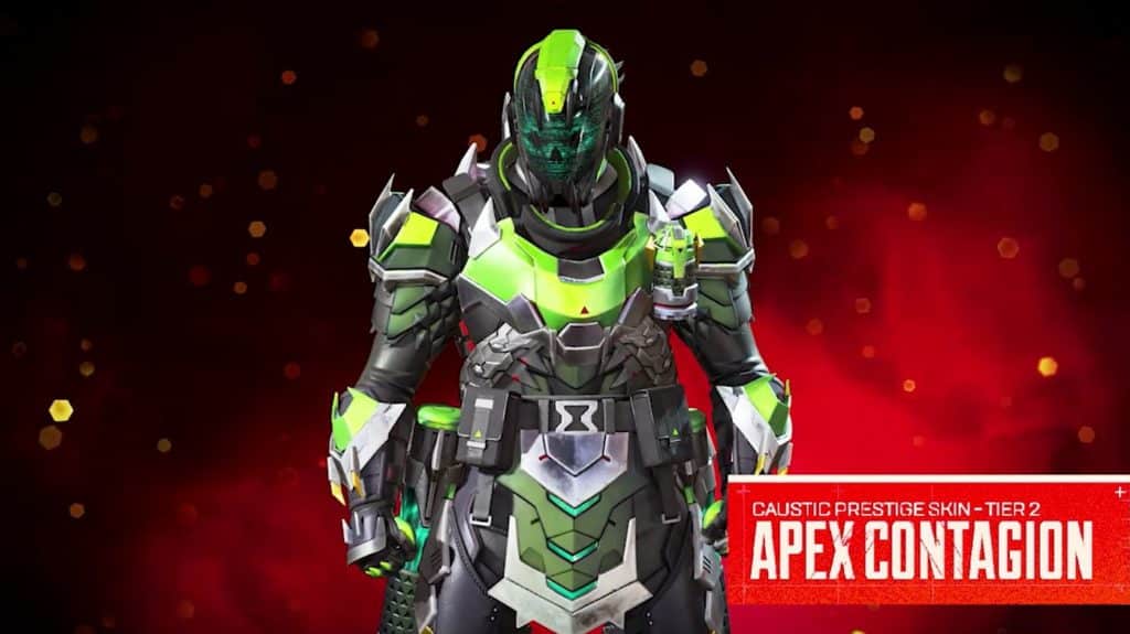 Apex Legends - Cómo conseguir el skin prestigio Contagio Apex de Caustic | RealGaming101.es