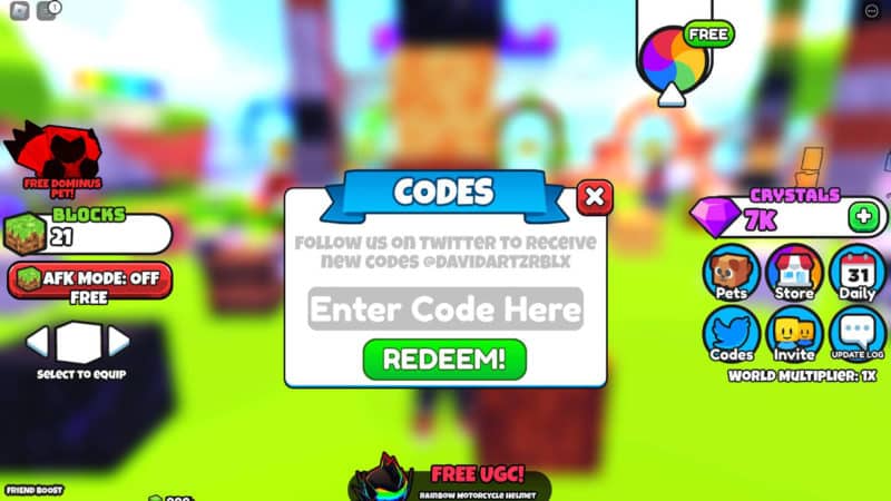 Roblox - Códigos de Block Race activos en noviembre de 2023 ...