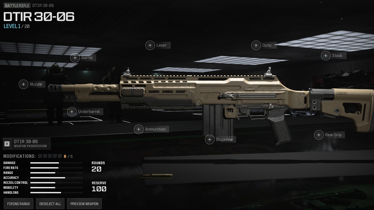 Call of Duty: Warzone - Mejor clase de la DTIR 30-06 | realgaming101.es